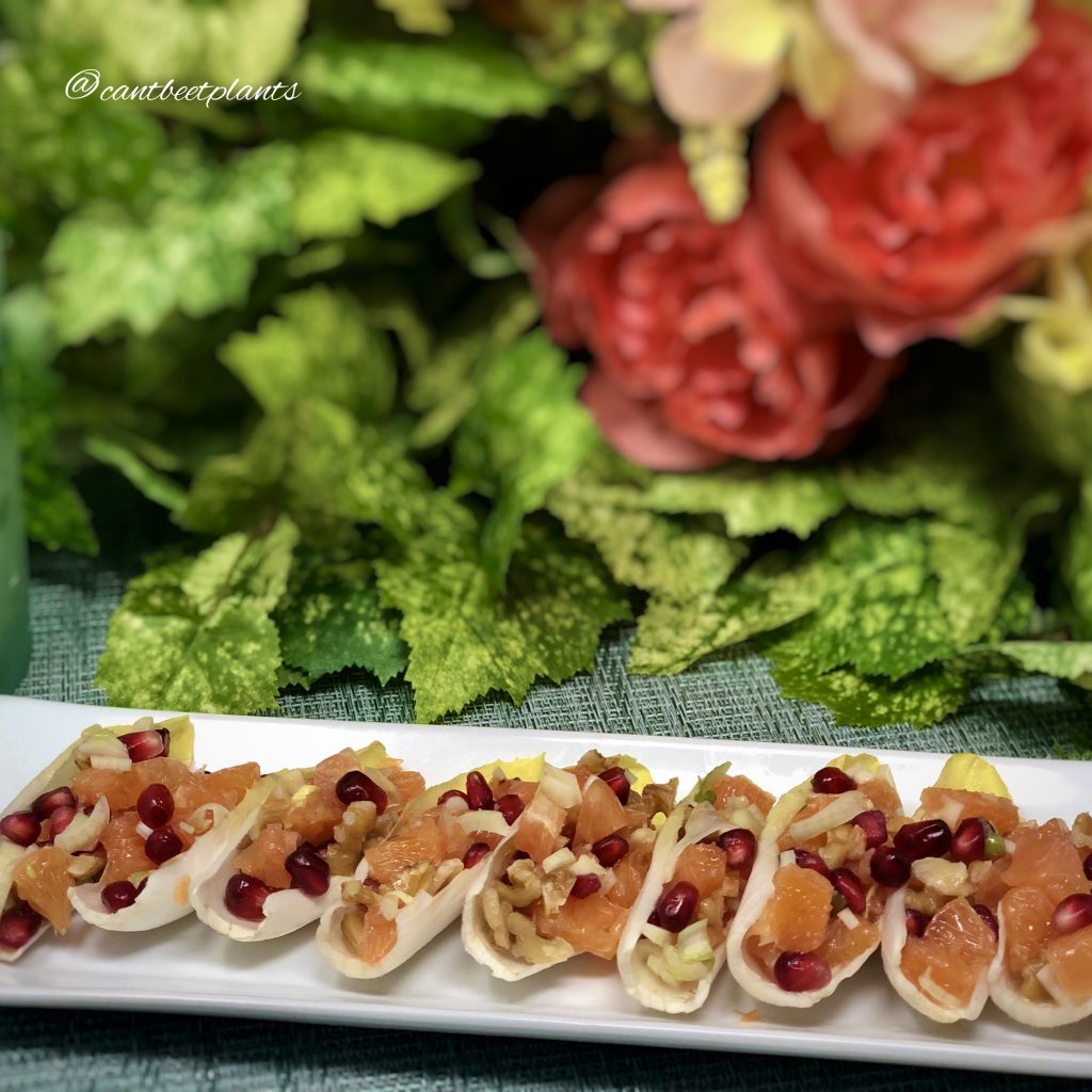 Orange Stuffed Endive Appetizers – Cant Beet Plants